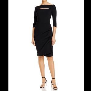 Chiara Boni | Dresses | Nwt Chiara Boni Kate Ruffled 34 Sleeve Bodycon ...